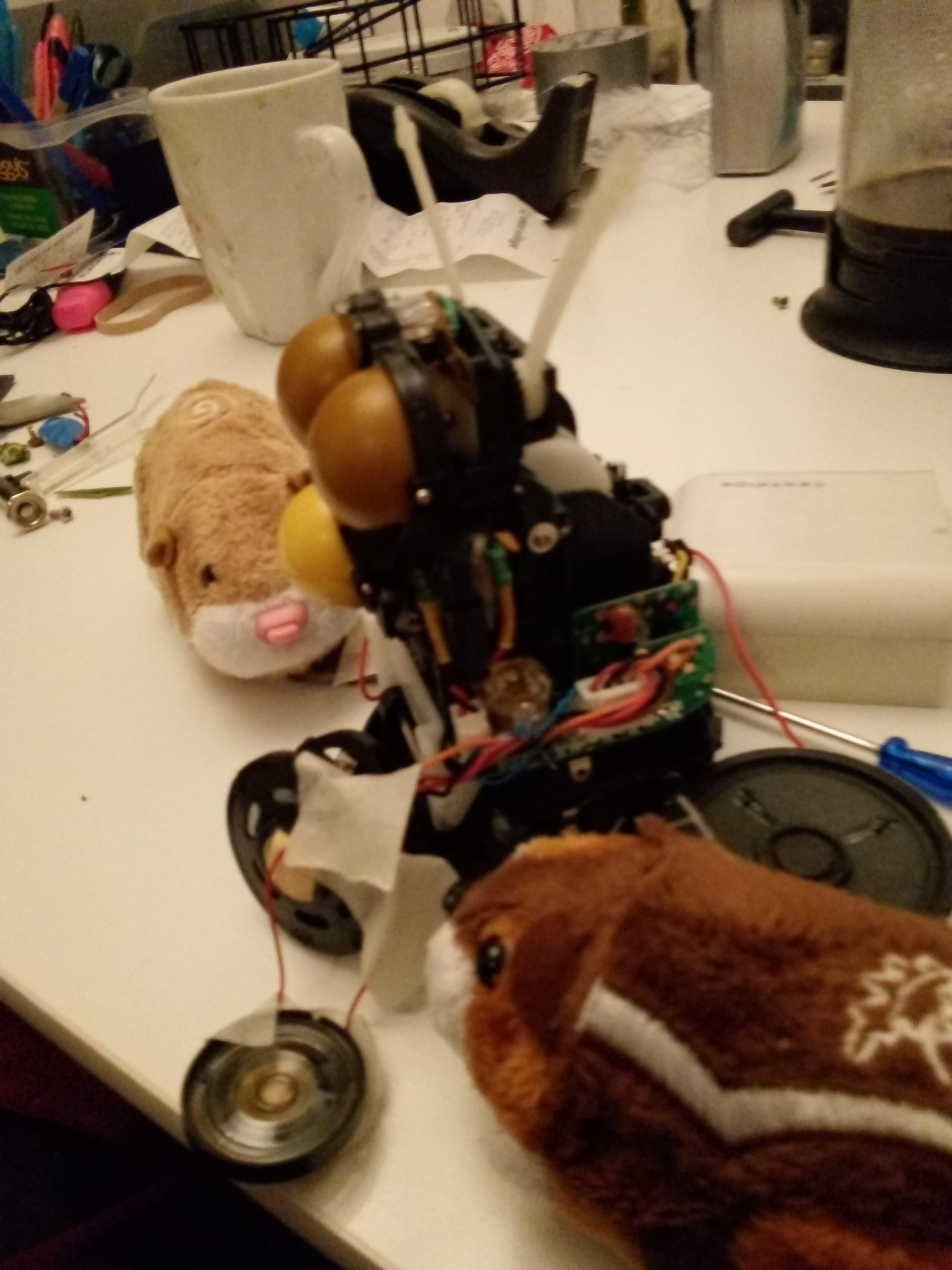 Inside a Furby – Toys2Work ROBOTICS… (under Construction)